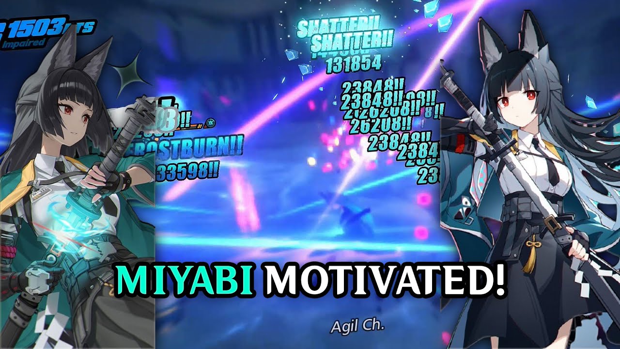 MIYABI MOTIVATED!! | MIYABI GAMEPLAY! | vs SHIYU DEFENSE 1.4 CRITICAL ...