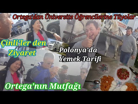 ÜNÜVERSİTE ÖĞRENCİLERİNE TIRCI ORTEGA'DA YEMEK TİYOLARI, ÇİN'LİLERDEN ZİYARET ORTEGA'NIN MUTFAĞINDA