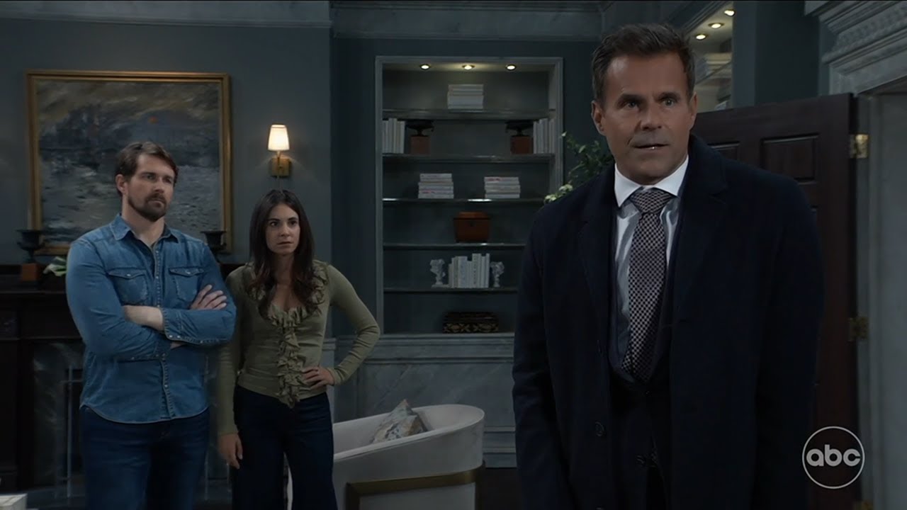 Drew Can't Wait To Throw Michael Out Of Quartermaine Mansion on General ...