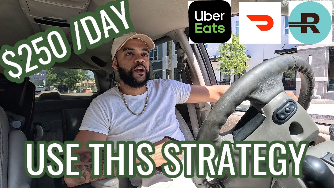 BEST SIDE HUSTLE 2025 (DoorDash, Uber Eats, Roadie)… USE THIS STRATEGY ...