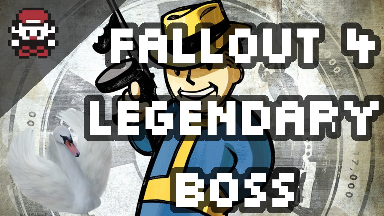 Fallout 4 Legendary Boss! The Swan & Furious Power Fist! - YouTube
