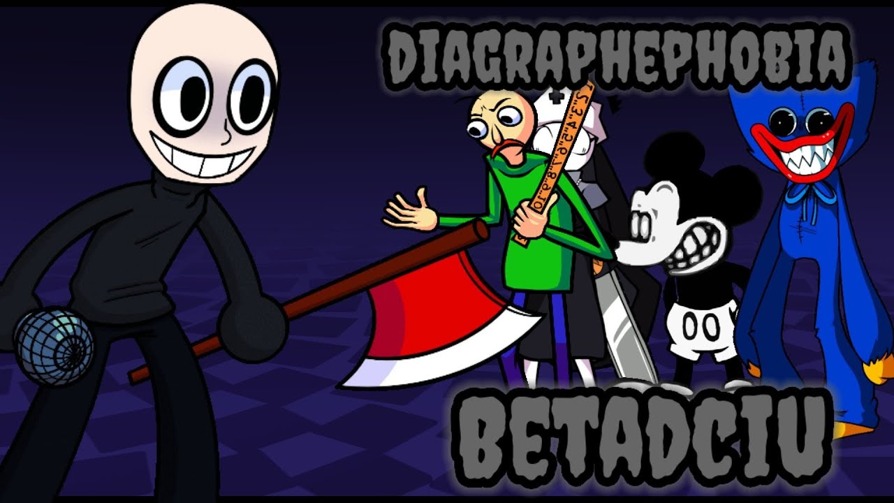 Fnf Diagraphephobia But Everyone Different Characters Sings It Betadciu ...