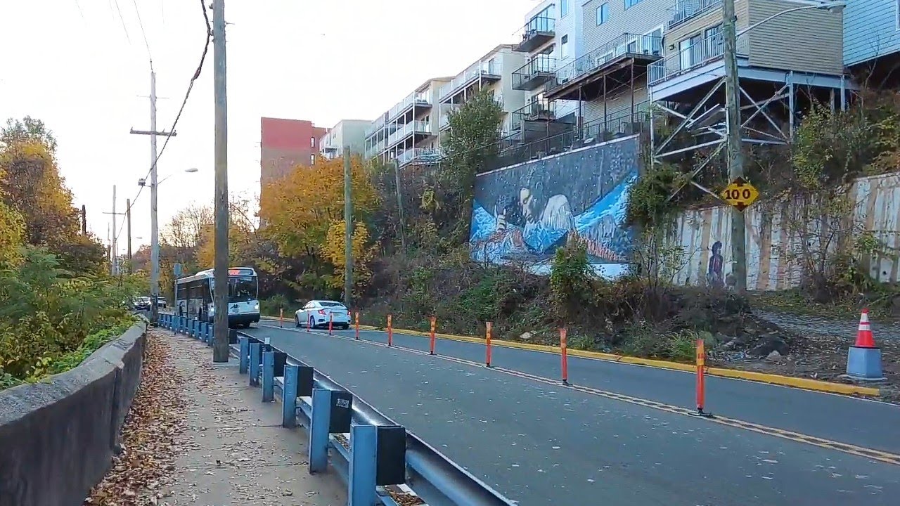 Walking on Paterson Plank Rd in Jersey City, NJ | Congress St to the ...