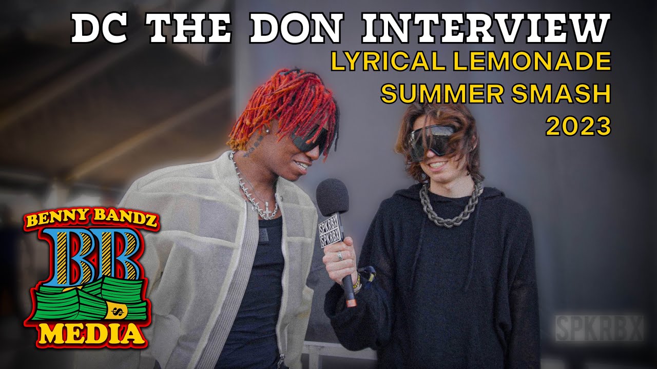 DC THE DON Interview Lyrical Lemonade Summer Smash 2023 presented by # ...