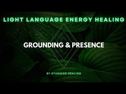 Light Language Energy Healing - Being Present With Yourself - YouTube