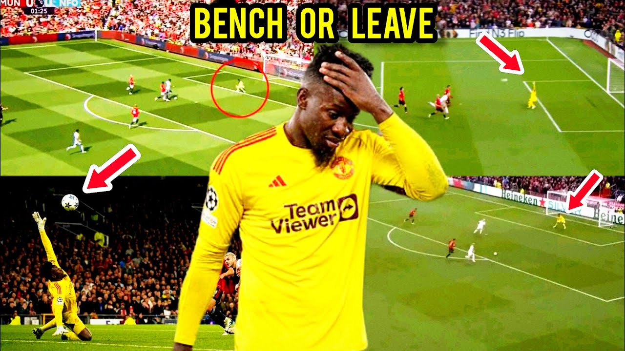 Andre Onana's struggles continue at Manchester United - YouTube