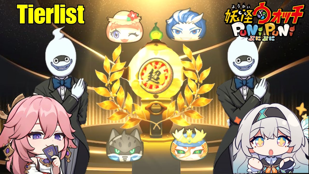 Tier list de los mejores yo-kais de nyambo | Yo-kai Watch Puni Puni ...
