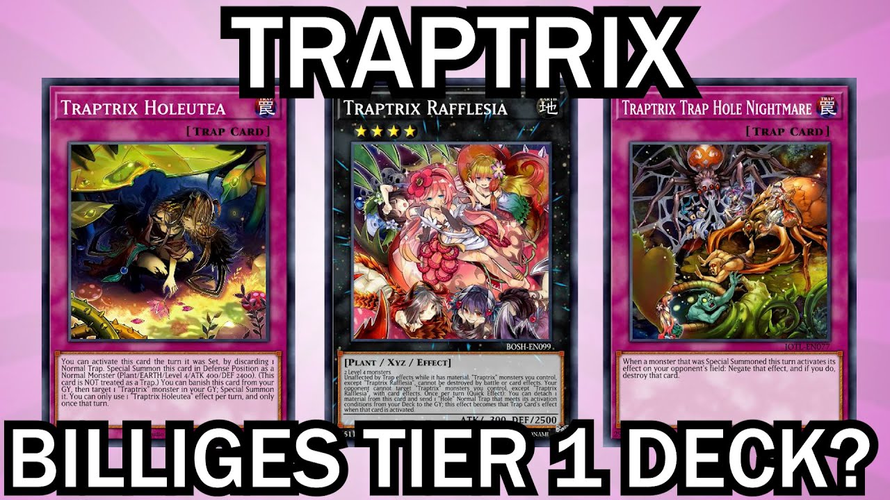 Yu-Gi-Oh! Wie funktioniert Traptrix? Combo + Beispielliste! - YouTube