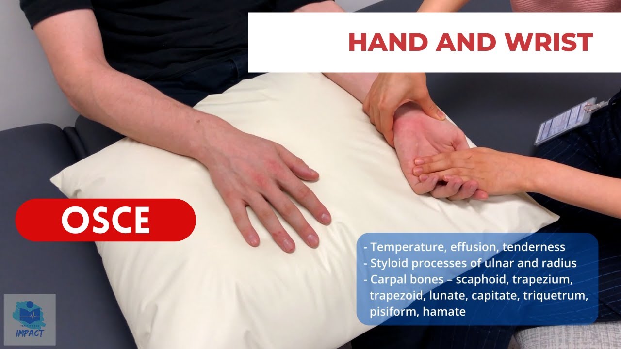OSCE Series: Musculoskeletal Examination: Hand and Wrist | Teaching for ...