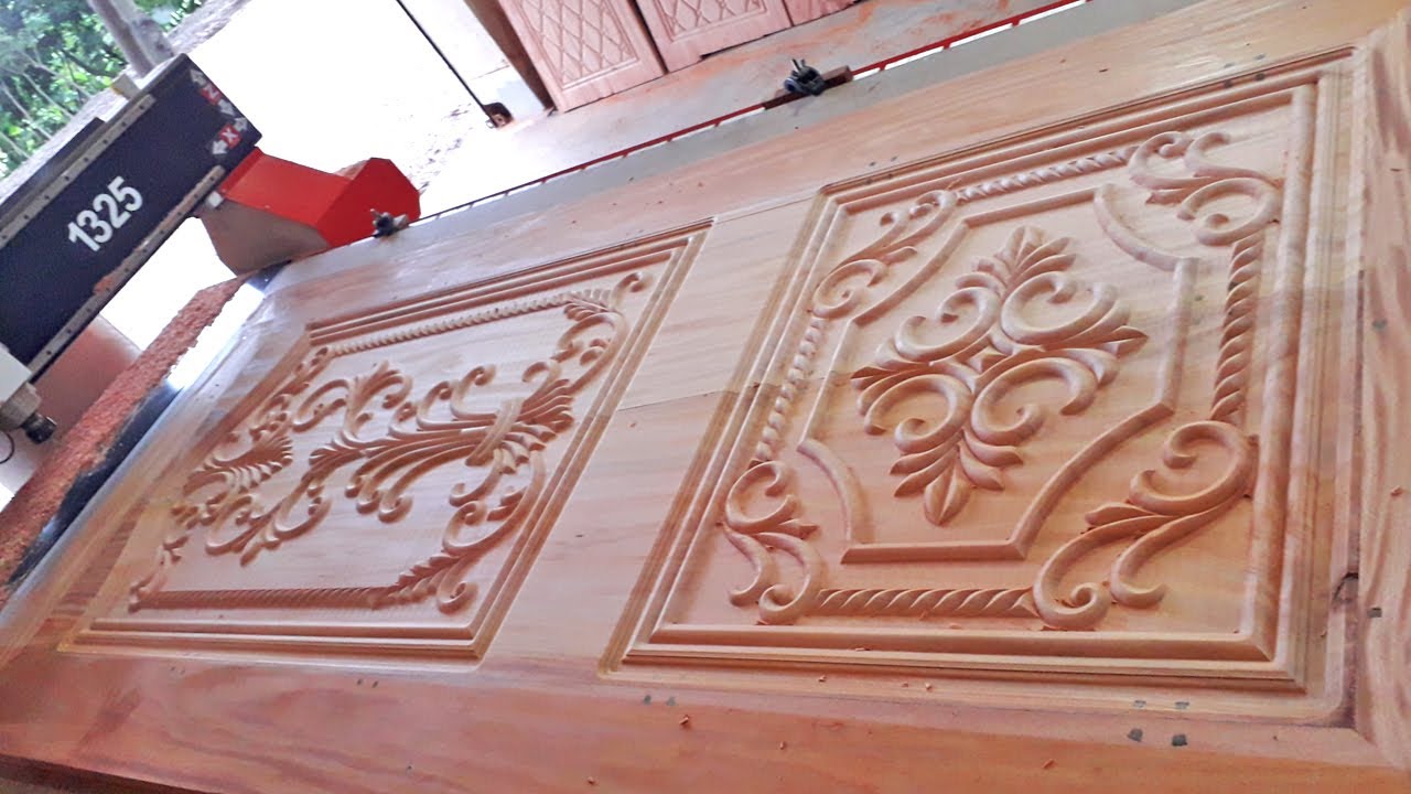 Most Wonderful Wooden Door Design by cnc Router Machine for home ...