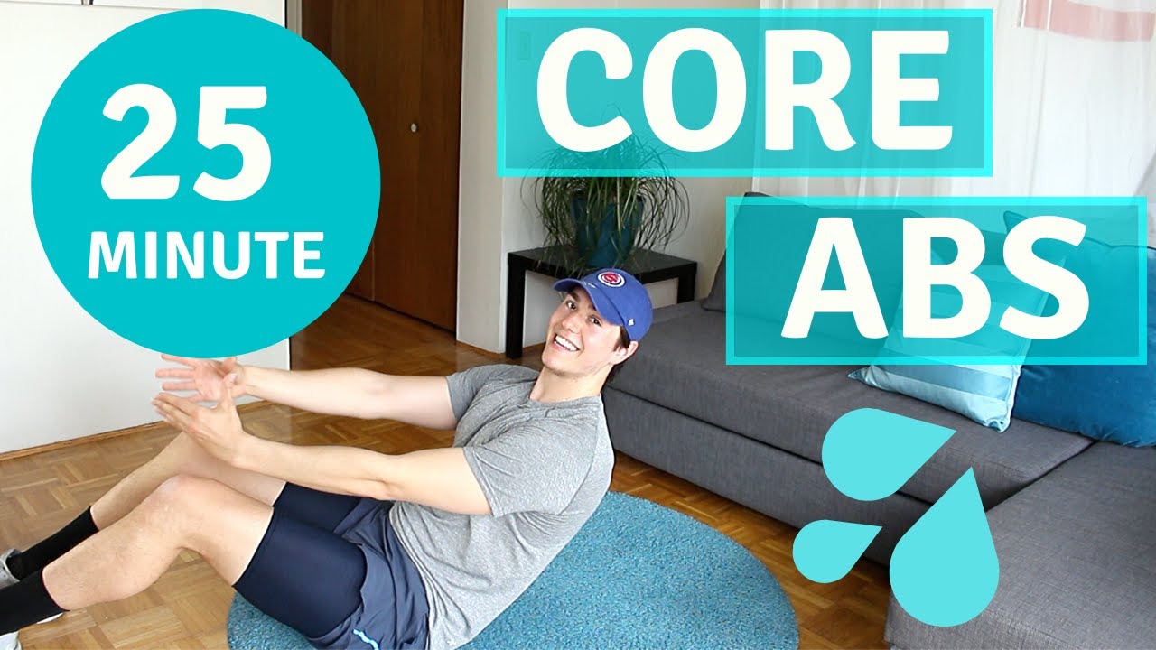 25 MIN TOTAL CORE WORKOUT - YouTube