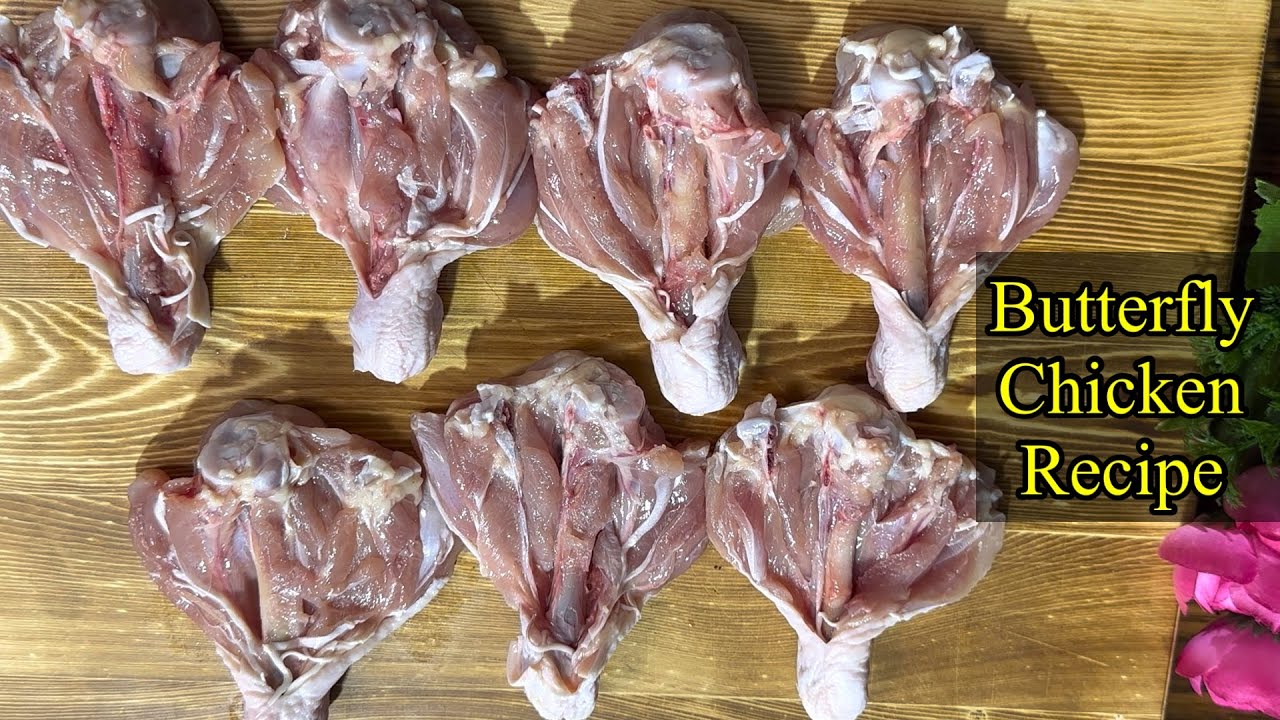 A dinner that drives the world crazy ! BUTTERFLY CHICKEN. Recipe from ...