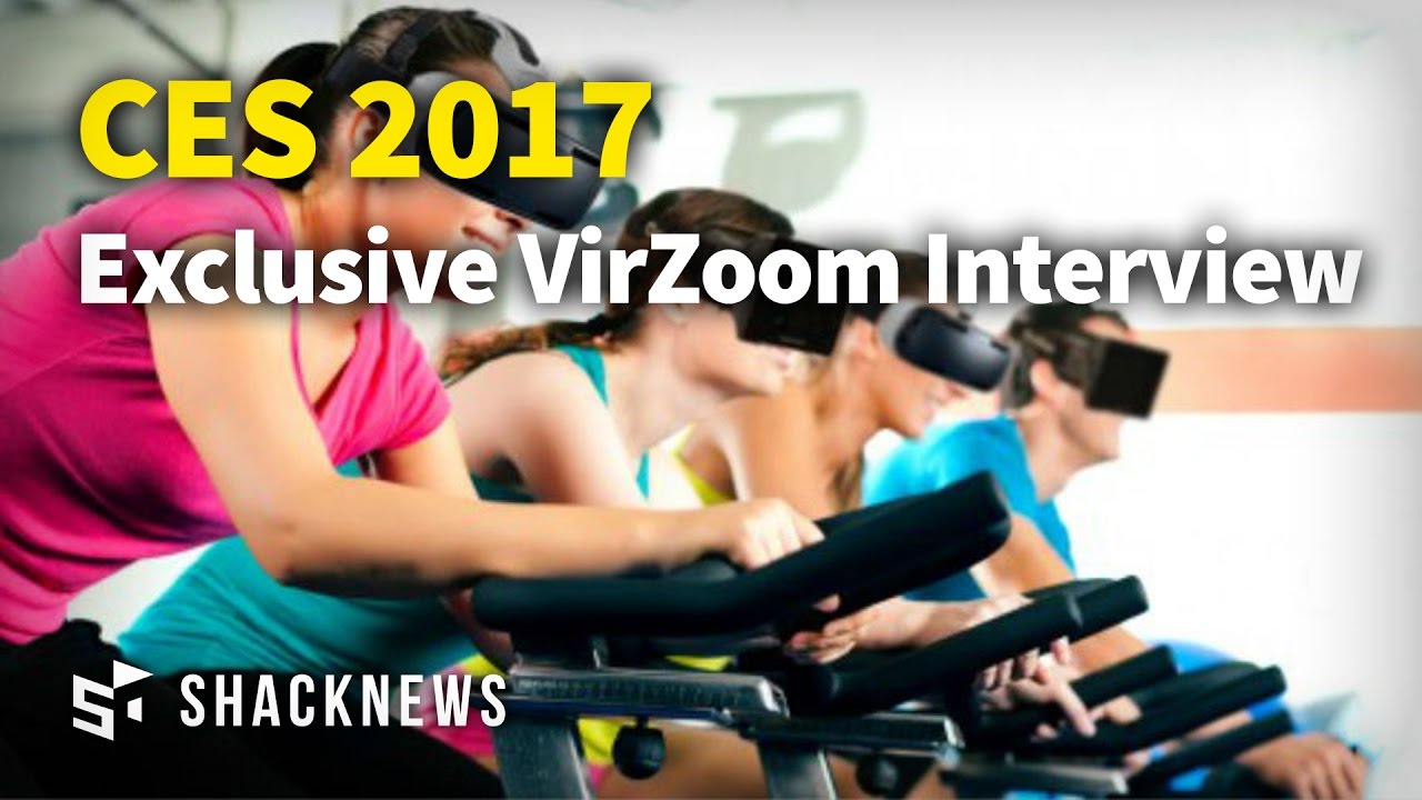 Exclusive VirZoom Interview CES 2017 - YouTube