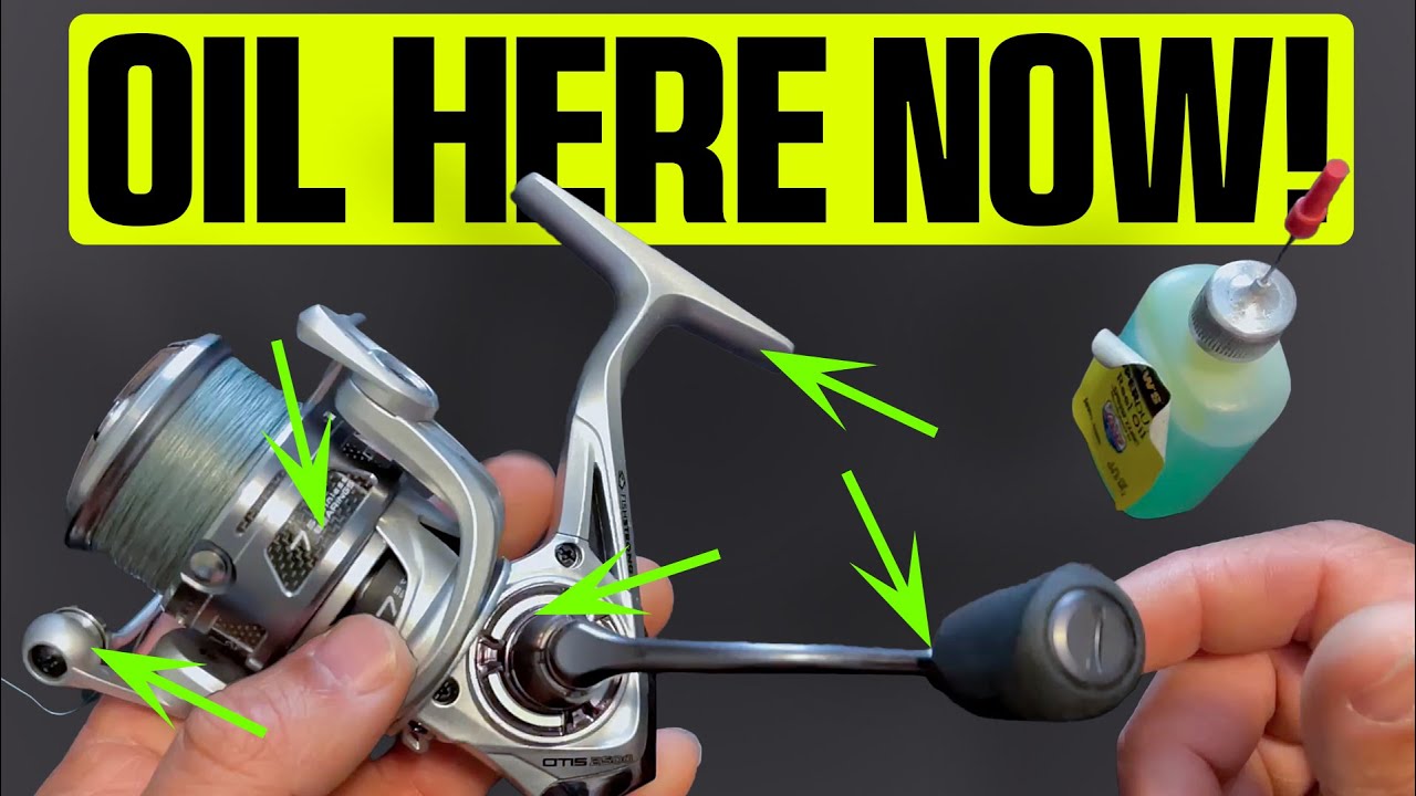 The 5 Most Important Spots to Oil on Your Reel (Most Anglers Miss These ...