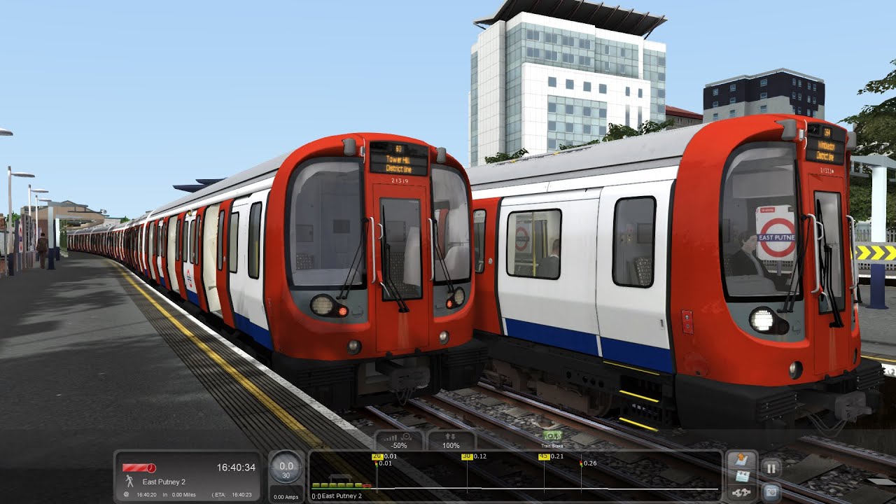 Train Simulator Classic: District Line | Embankment Closure (2) | S7 ...