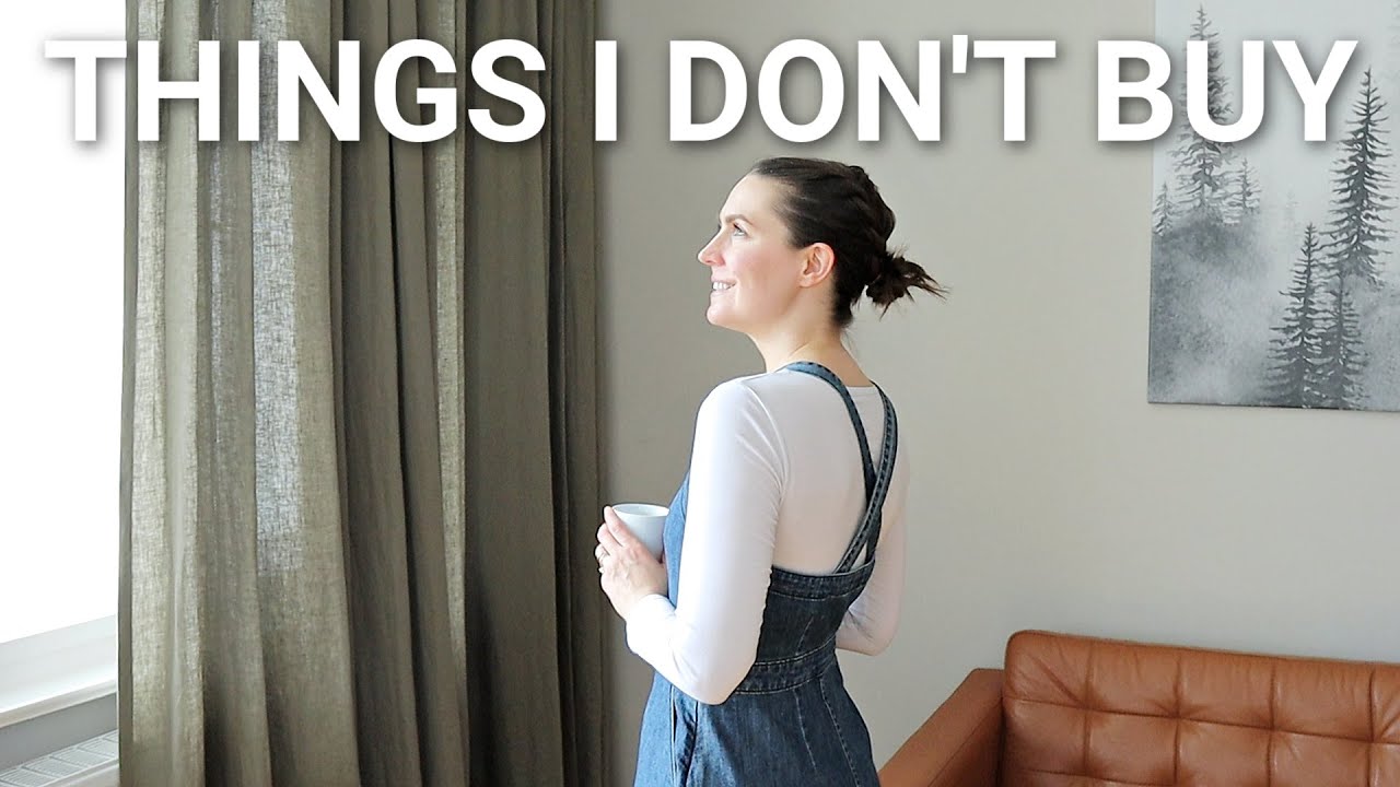 Things I Do Not Buy to Reduce My Anxiety | minimalism + saving money ...