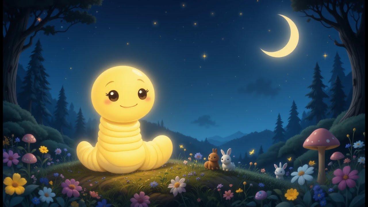 The Glow Worm Lights the Skies | Magical Nighttime Song for Kids ...