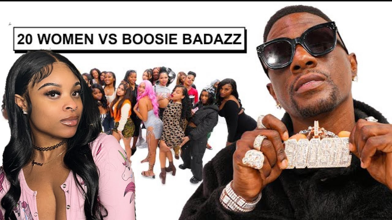 20 WOMEN VS 1 RAPPER: BOOSIE REACTION | LoBunnie - YouTube
