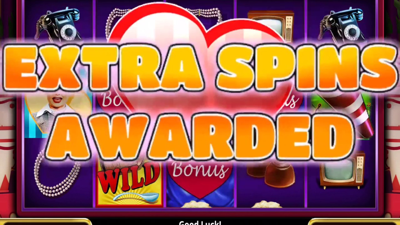 I LOVE LUCY Video Slot Game with a RETRIGGERED LUCY LOVES RICKY FREE ...