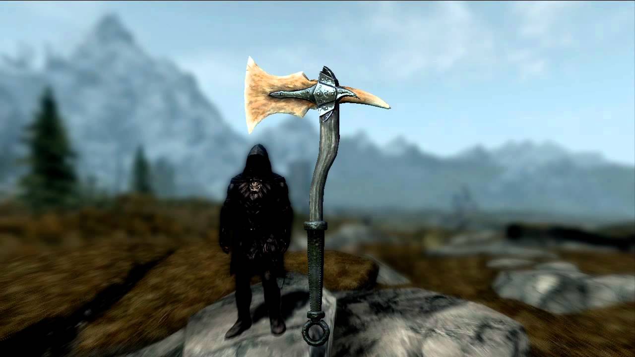 Dawnguard - All Weapons - YouTube