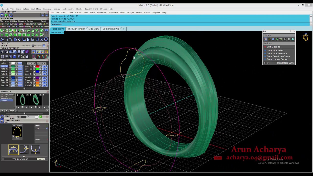Gemvision Matrix Tutorial Day-3 (in Hindi language) - YouTube