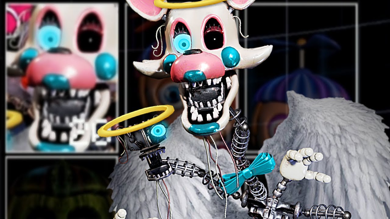 Angel Mangle In FNaF UCN! (ANGEL'S ANIMATRONIC) - YouTube