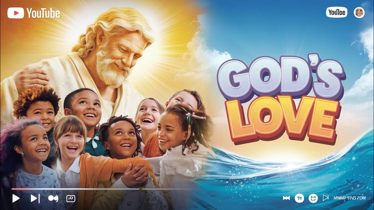 GOD'S LOVE// BIBLE SONG FOR KIDS// CHILDREN BIBLE SONG// CHRISTIAN SONG ...