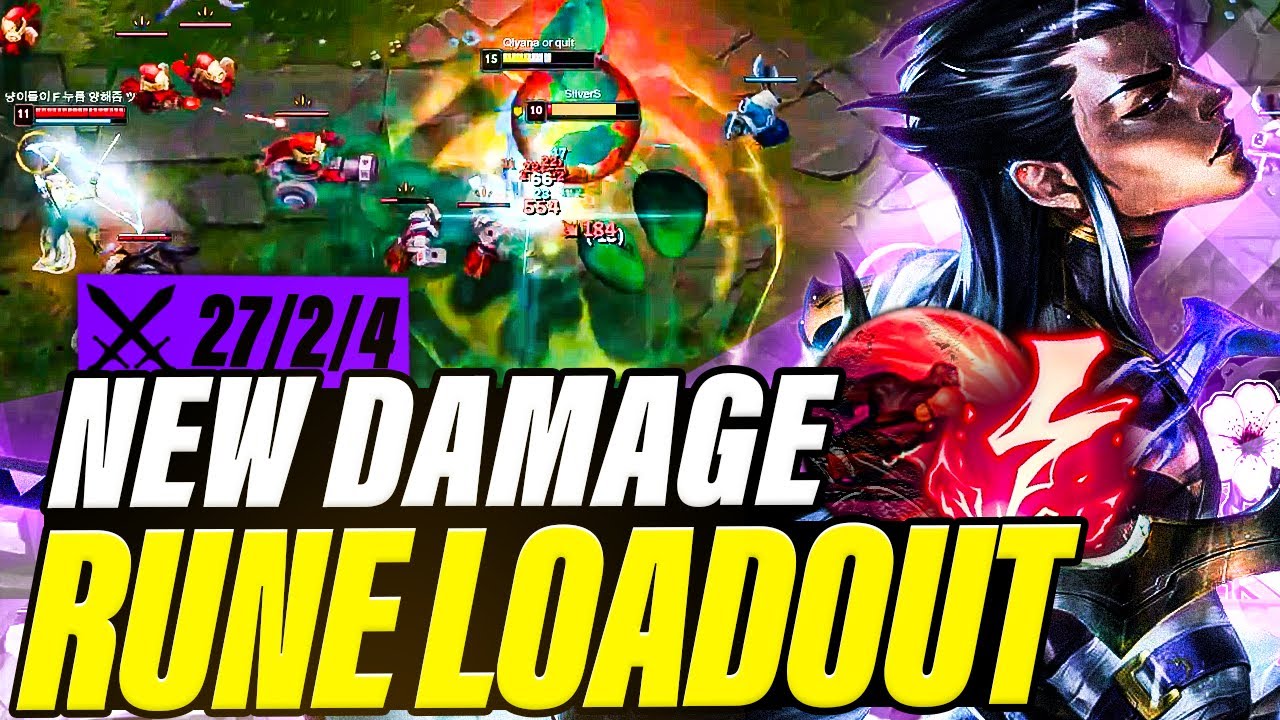 The *NEW* rune setup on Yone does TONNES of damage! - YouTube
