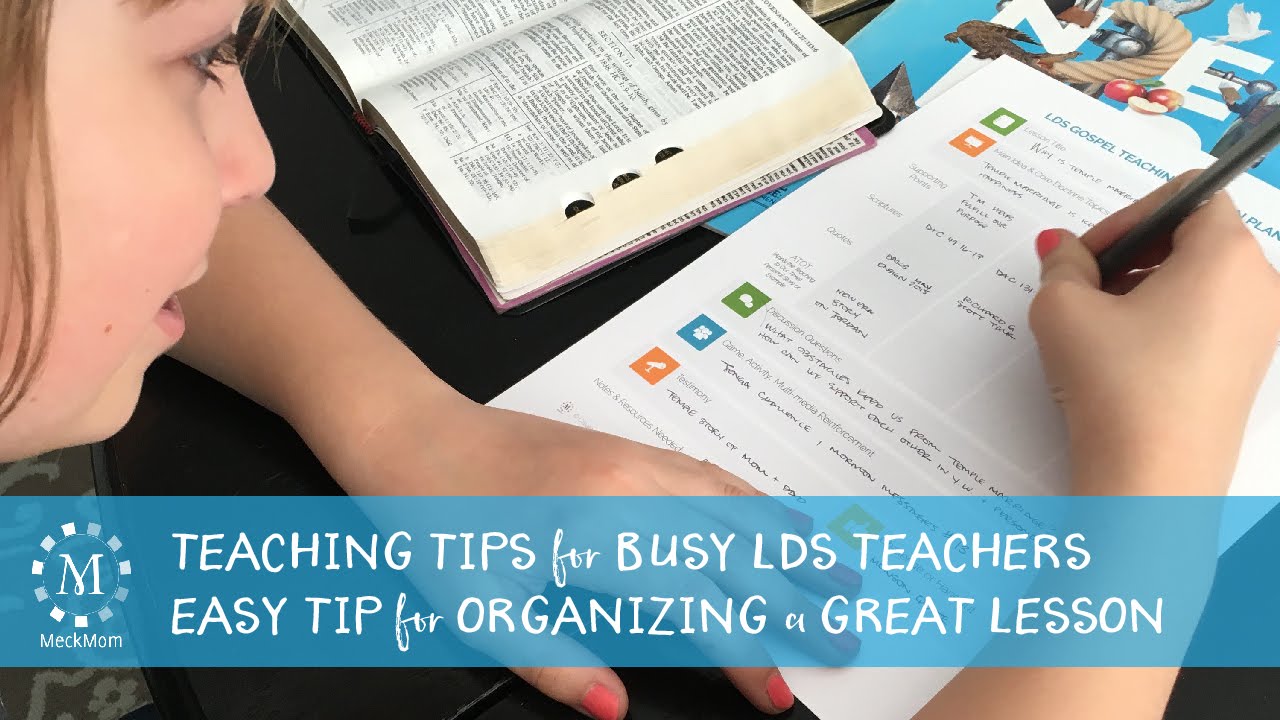 How to plan a better church LDS church lesson or Sacrament talk for ...