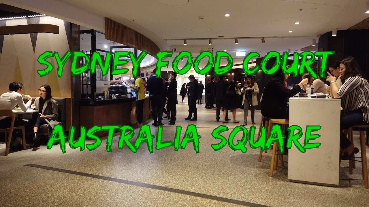 Sydney city food court series #2 - Australia Square - YouTube