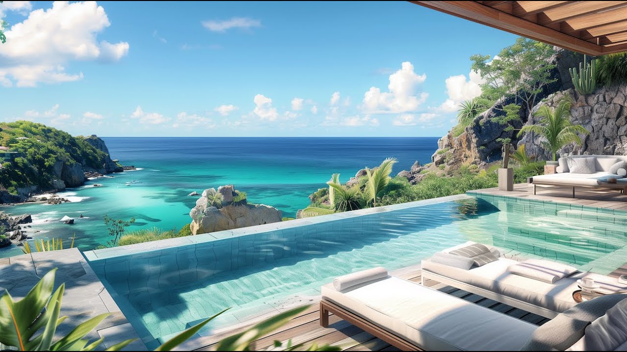 Gentle Ocean Waves: Perfect for Studying and Relaxing - YouTube