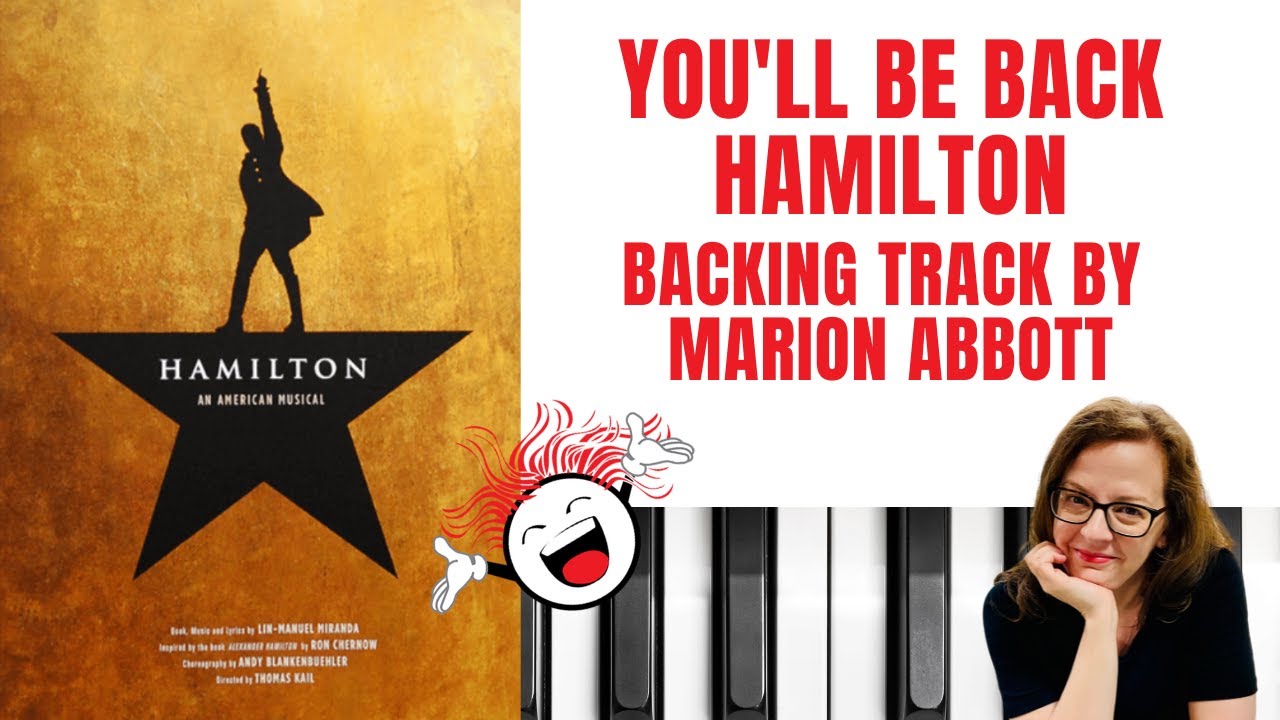 You'll Be Back 👑 (Hamilton) - Accompaniment 🎹 *A* - YouTube