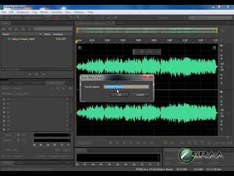 Lesson 14:Effects rack window in Adobe Audition - YouTube