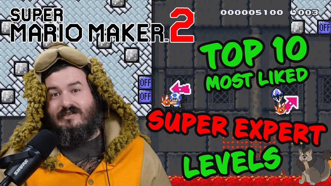 I Played The Top 10 Most Liked Super Expert Levels In Mario Maker 2 ...
