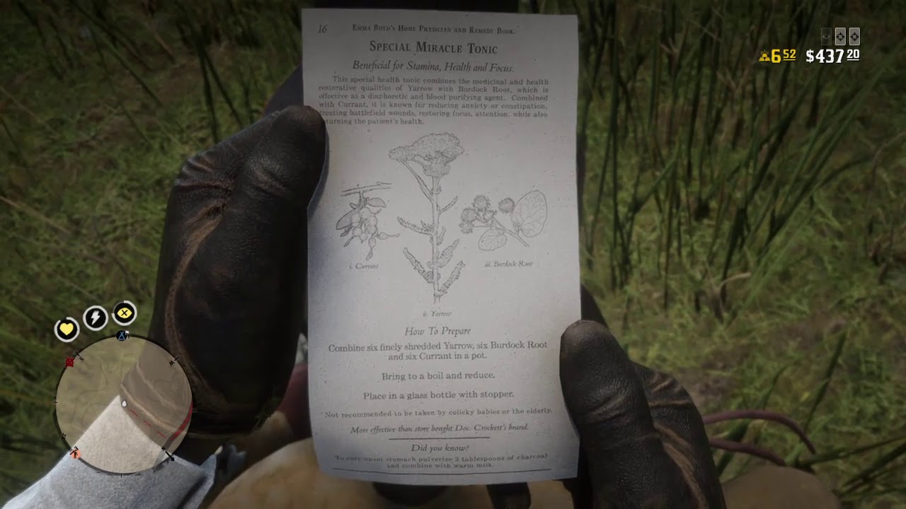 Red Dead Redemption 2 Online - Treasure Map - Special Miracle Tonic ...