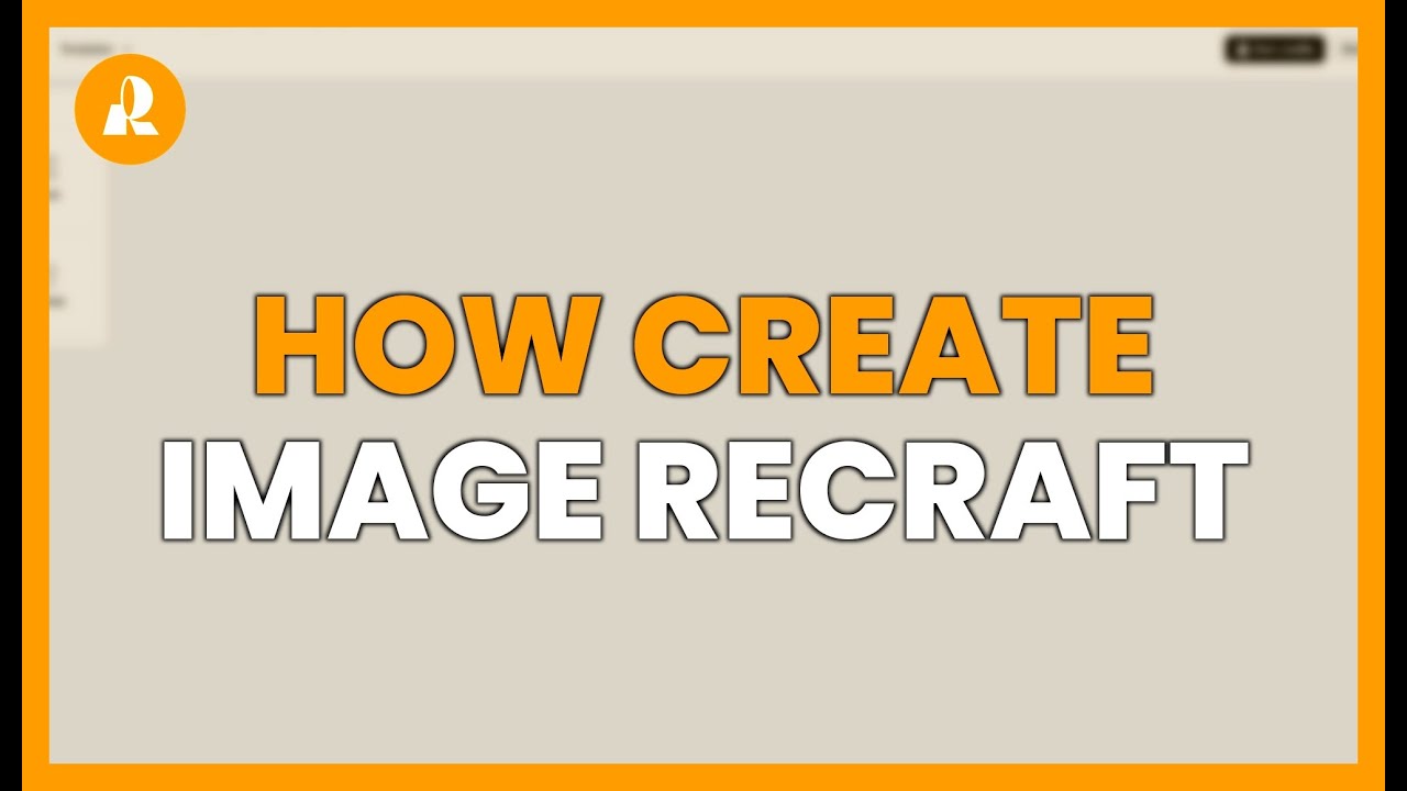 How to create an image with RECRAFT - Quick guide to generate art with ...