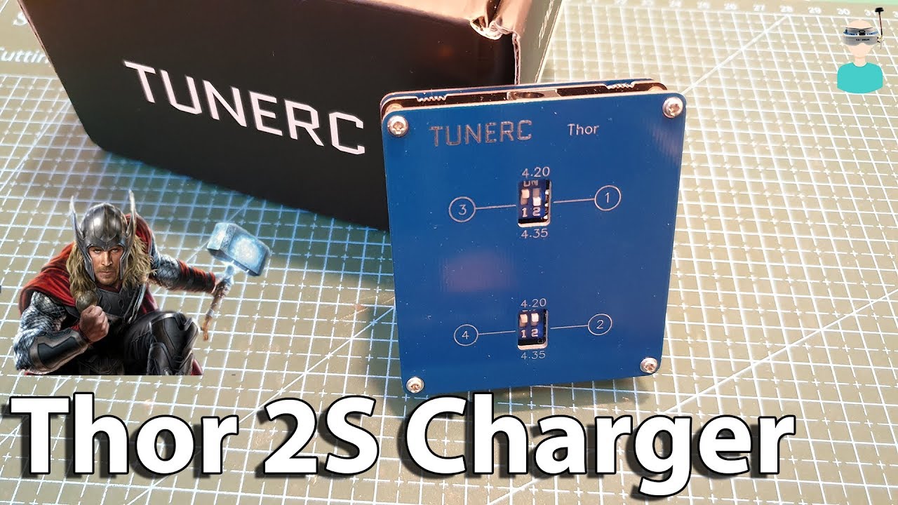 TuneRC Thor 2S Battery Charger - Review & Giveaway - YouTube