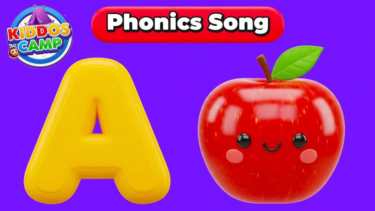 Alphabets Song for 2 Years Old | A to Z Phonics Sounds | ABC Phonics ...