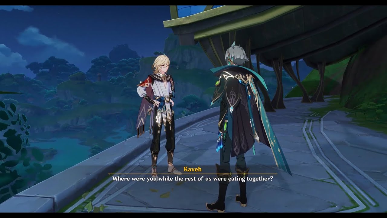 Kaveh and Alhaitham Ending Cutscene - A Parade of Providence - [Genshin ...