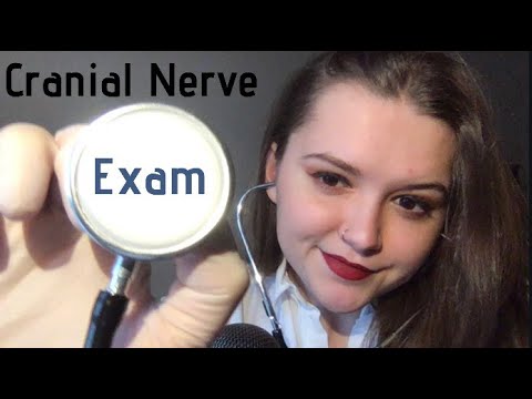 ASMR CRANIAL NERVE EXAM RP (Soft Spoken)~ Follow the Light, Eye Exam, & Personal Attention 🥰 ...