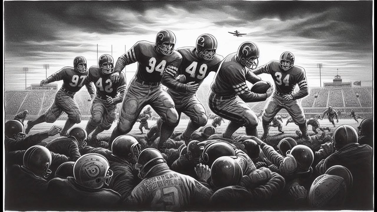 BCFL | 1951 | Kick-off Spectacular | Central City at Springfield - YouTube
