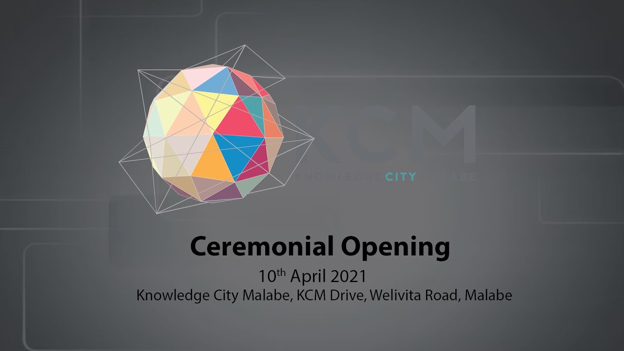 Ceremonial Opening of Knowledge City Malabe (KCM) - YouTube