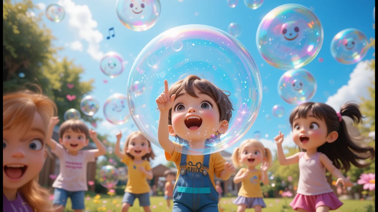 Bubble Pop | Fun Bubble Song for Kids | Sing Along & Movement Rhyme ...