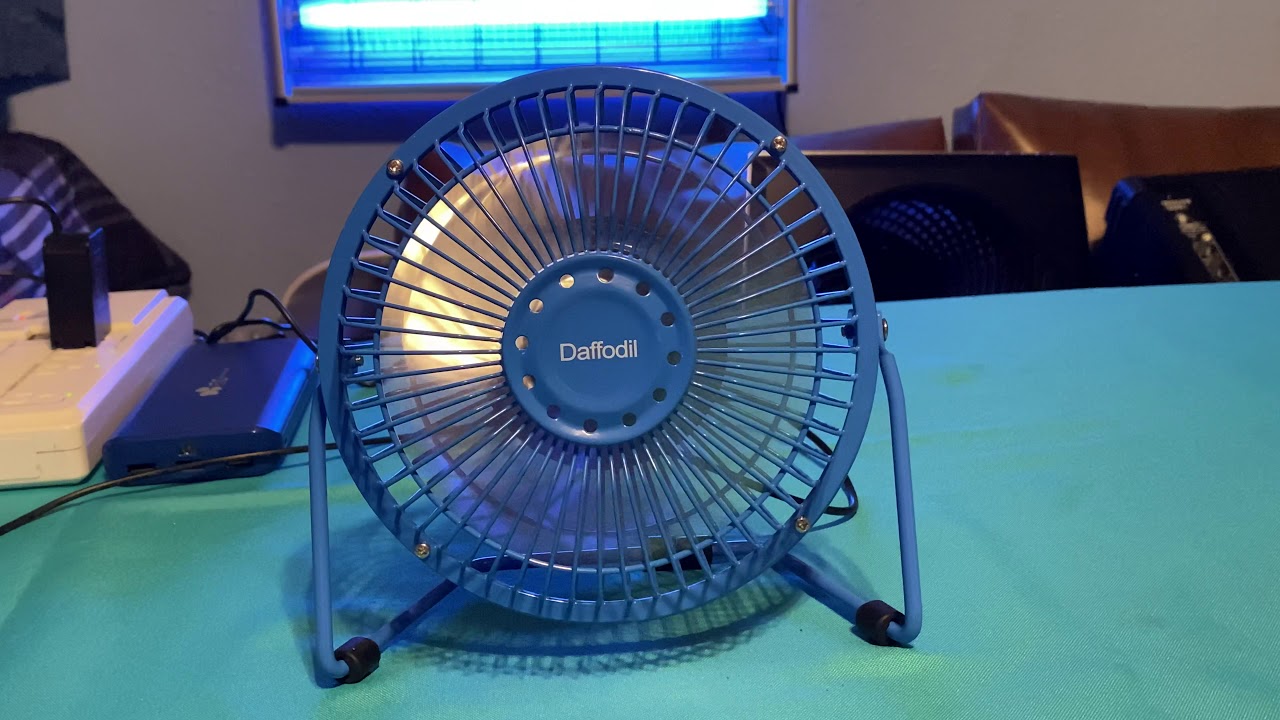 6” metal dc fan | one speed fan - YouTube