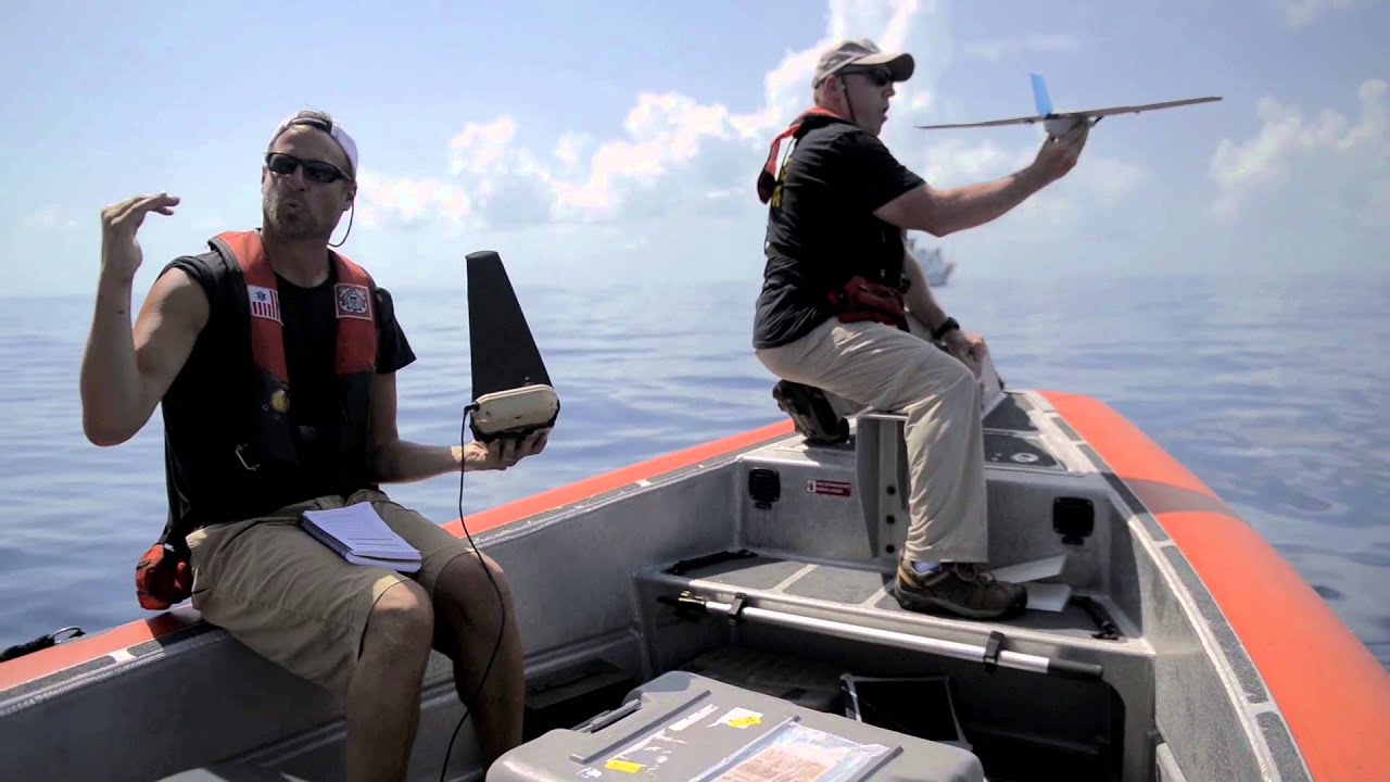 Coast Guard Wasp III UAS Demonstration - YouTube