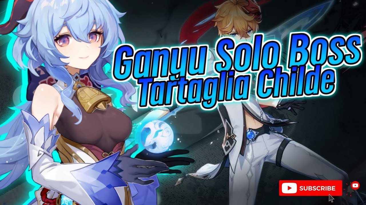 Ganyu solo boss Tartaglia childe 🐋 - YouTube