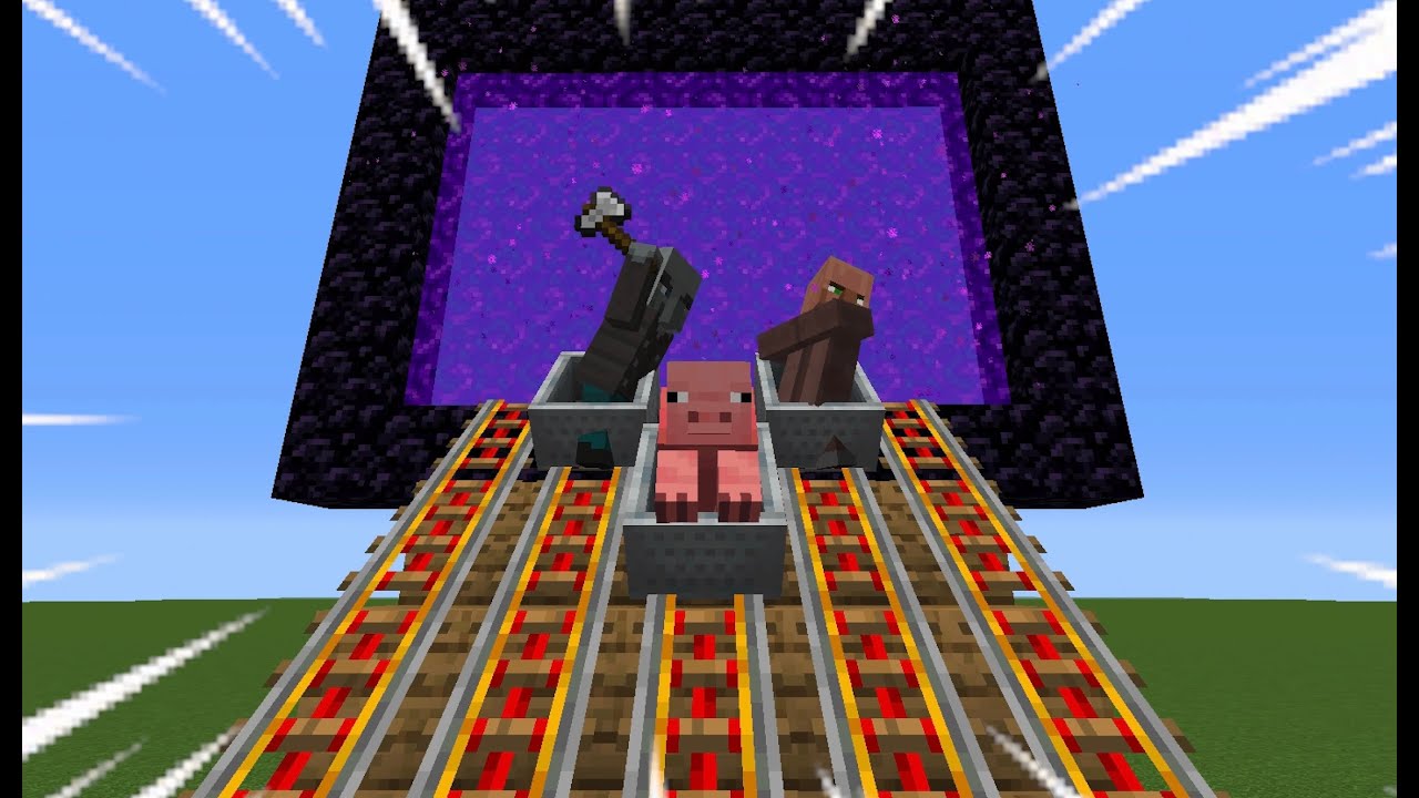 Minecraft: Ultimate Mob Race! - YouTube