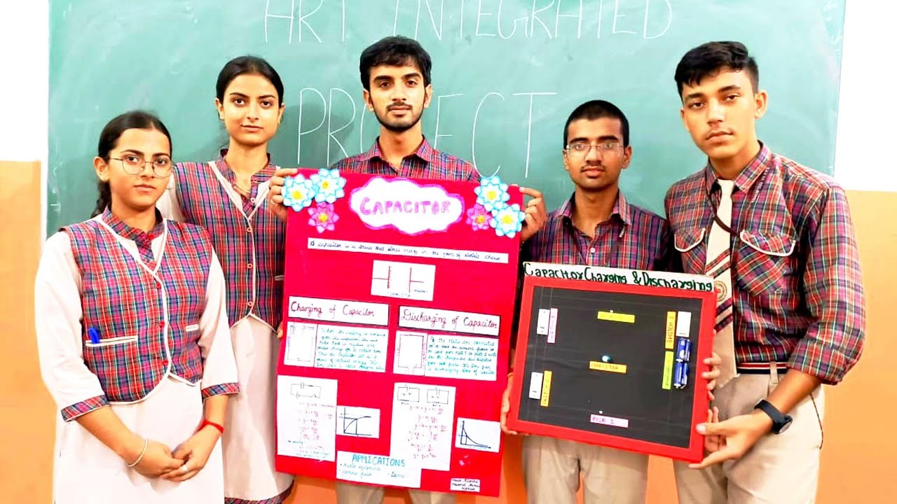 Art integrated project Physics - YouTube