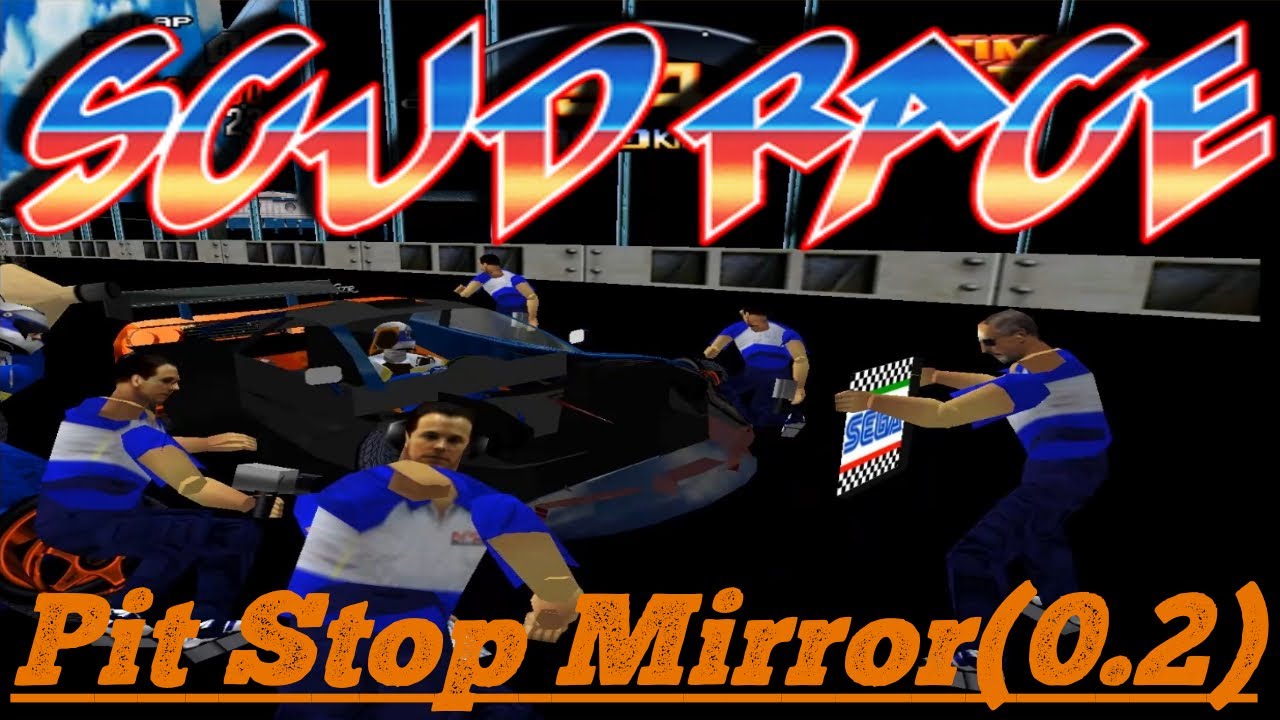 Scud Race/Sega Super GT Plus: Beginner Day Mirror Course All Car Pit (0 ...