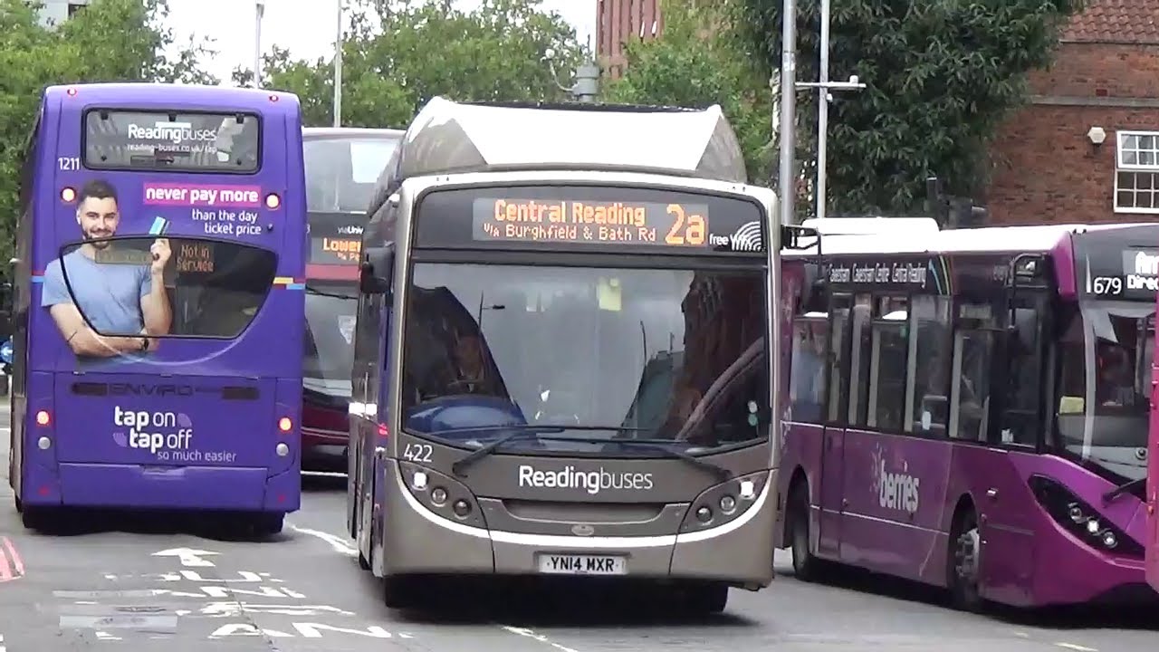 Buses of The UK 2025-The Multi Coloured Buses of Reading - YouTube